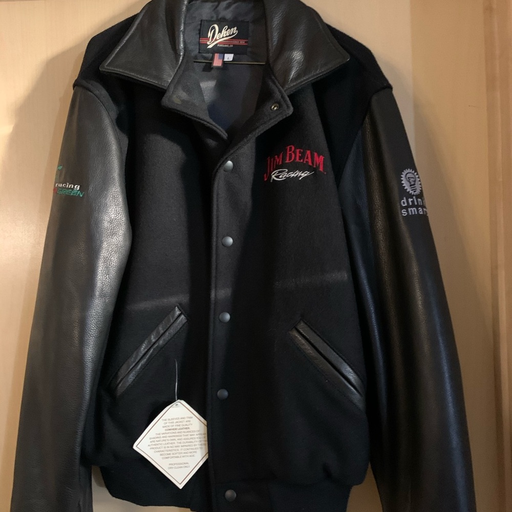 *Rare* Indianapolis 500 Black Leather Jacket - Gem